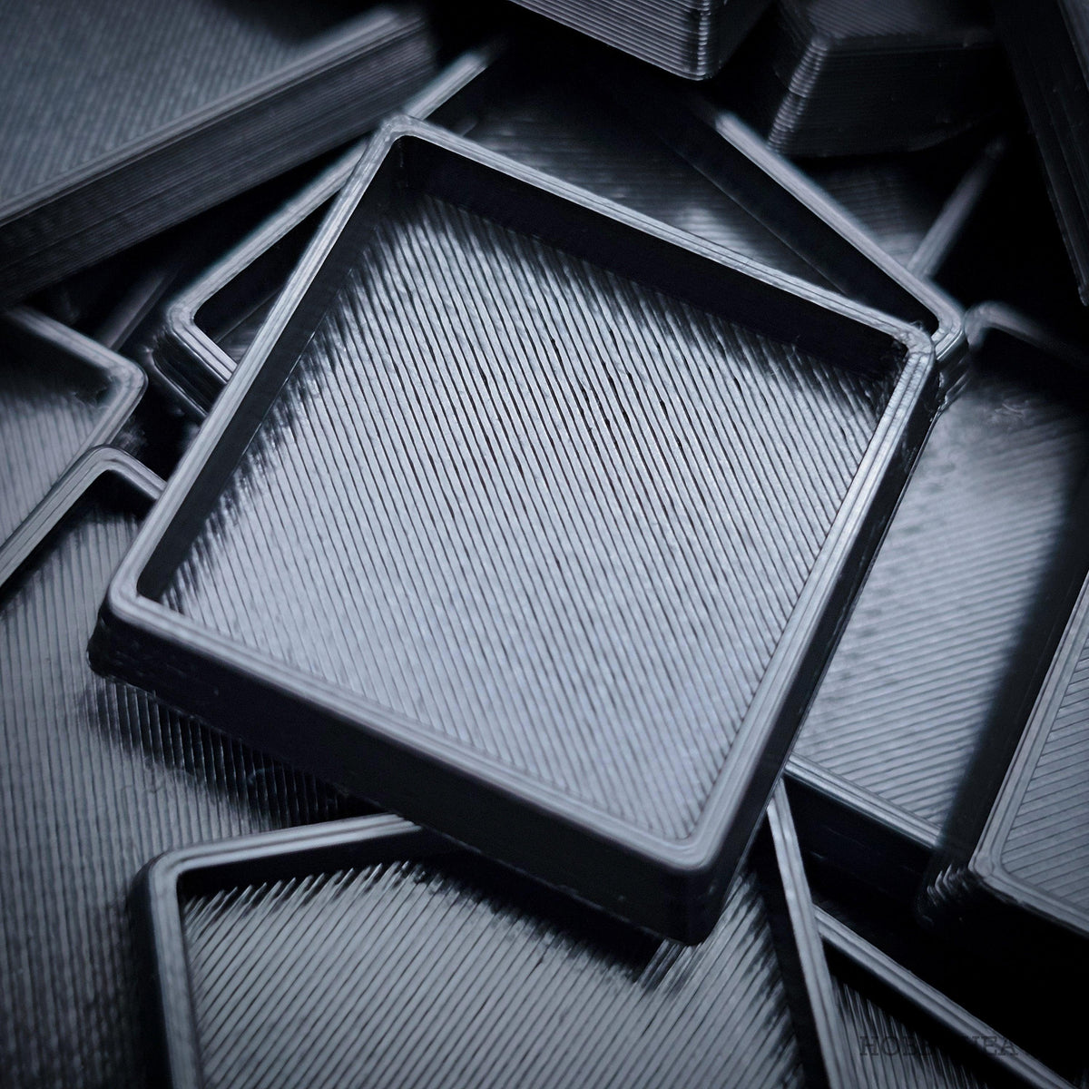 25mm Square Hollow Plastic Bases 3d Print | Hobby Heaven