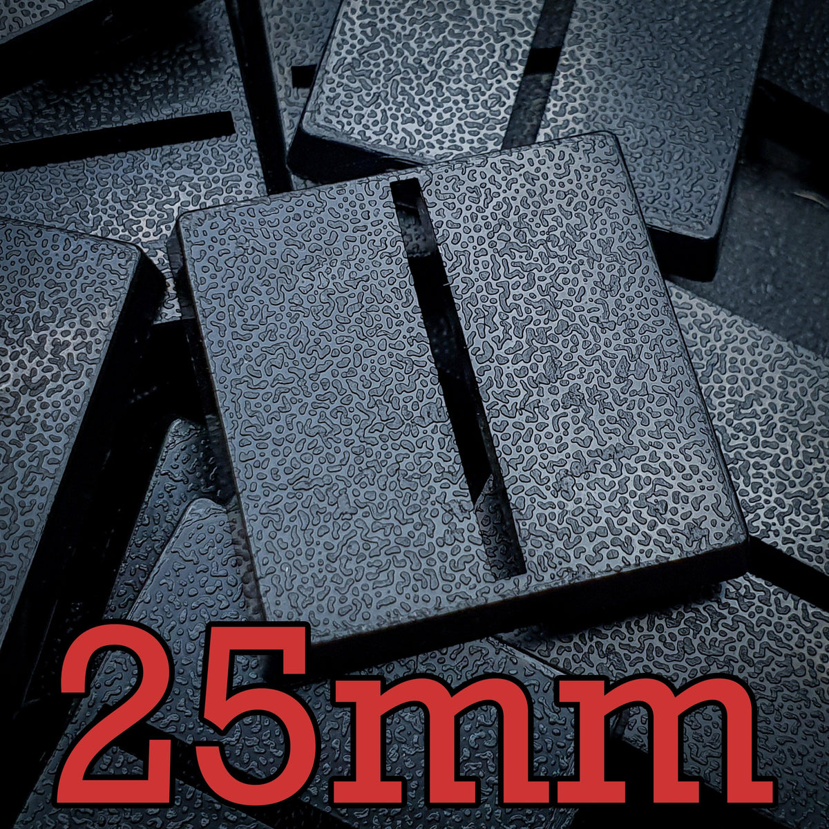 25mm Square Slotted Bases | Warhammer & Old World Infantry Miniatures ...