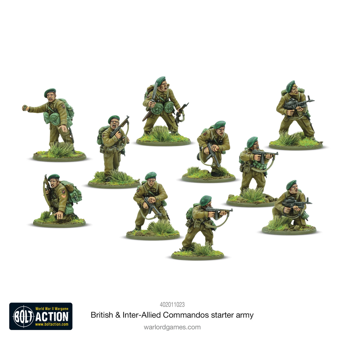 British & Inter-Allied Commandos Starter Army | WWII Tabletop Forces ...