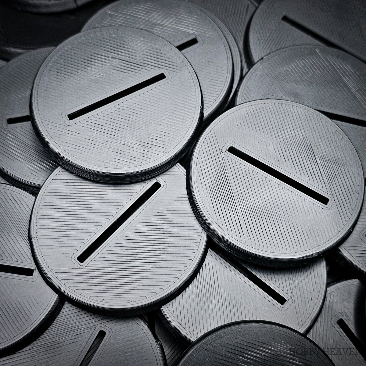 50mm Round Slotted Bases | Warhammer 40k & Gaming Bases | Hobby Heaven