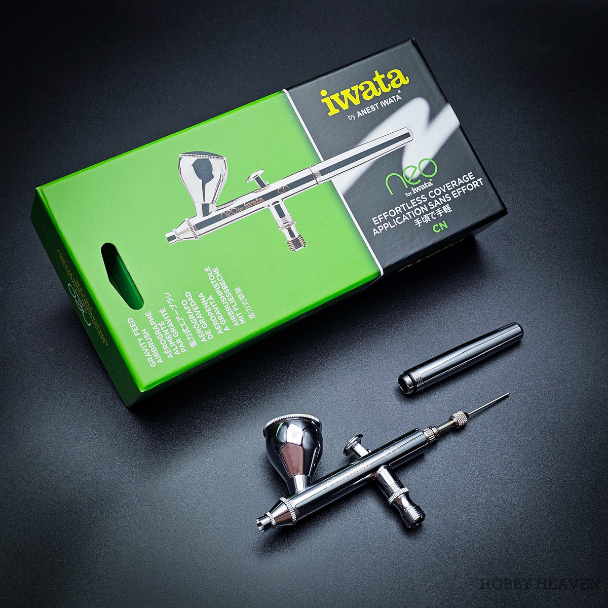 Iwata NEO CN Airbrush 0.35mm Dual Action | FREE Putty | Hobby Heaven ...