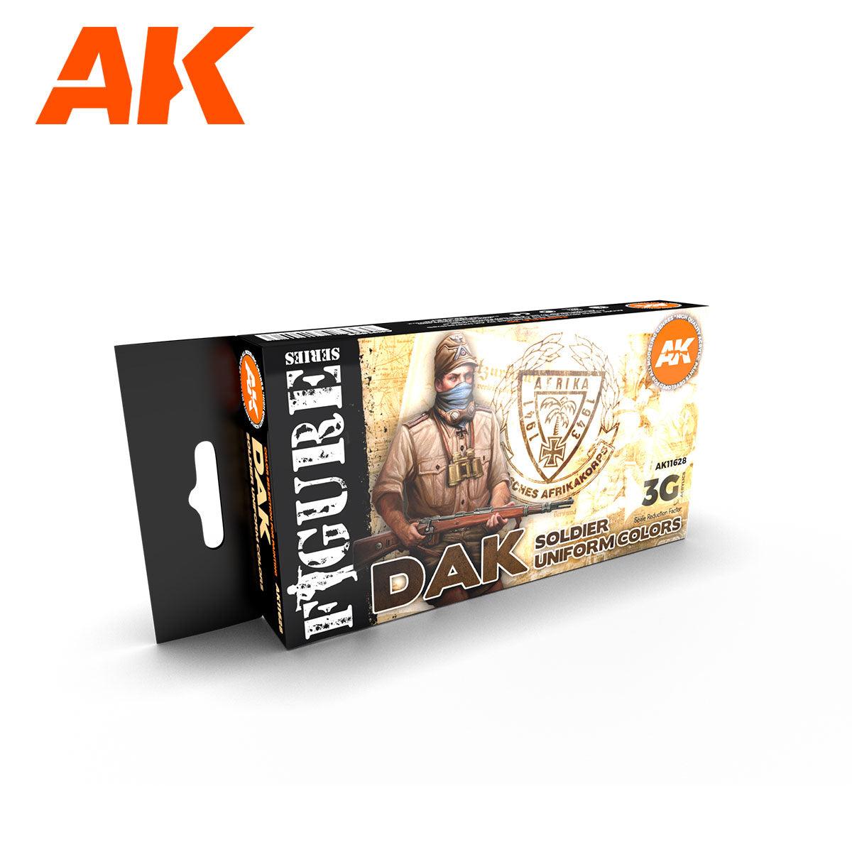 Ak Interactive Dak Soldier Uniform Colors 3g Figure Paint Set AK11628 ...