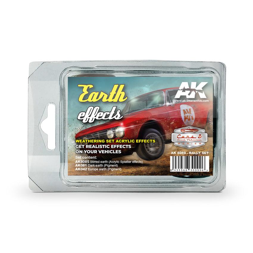 AK Interactive Earth Effects Rally Set AK8089 | Hobby Heaven