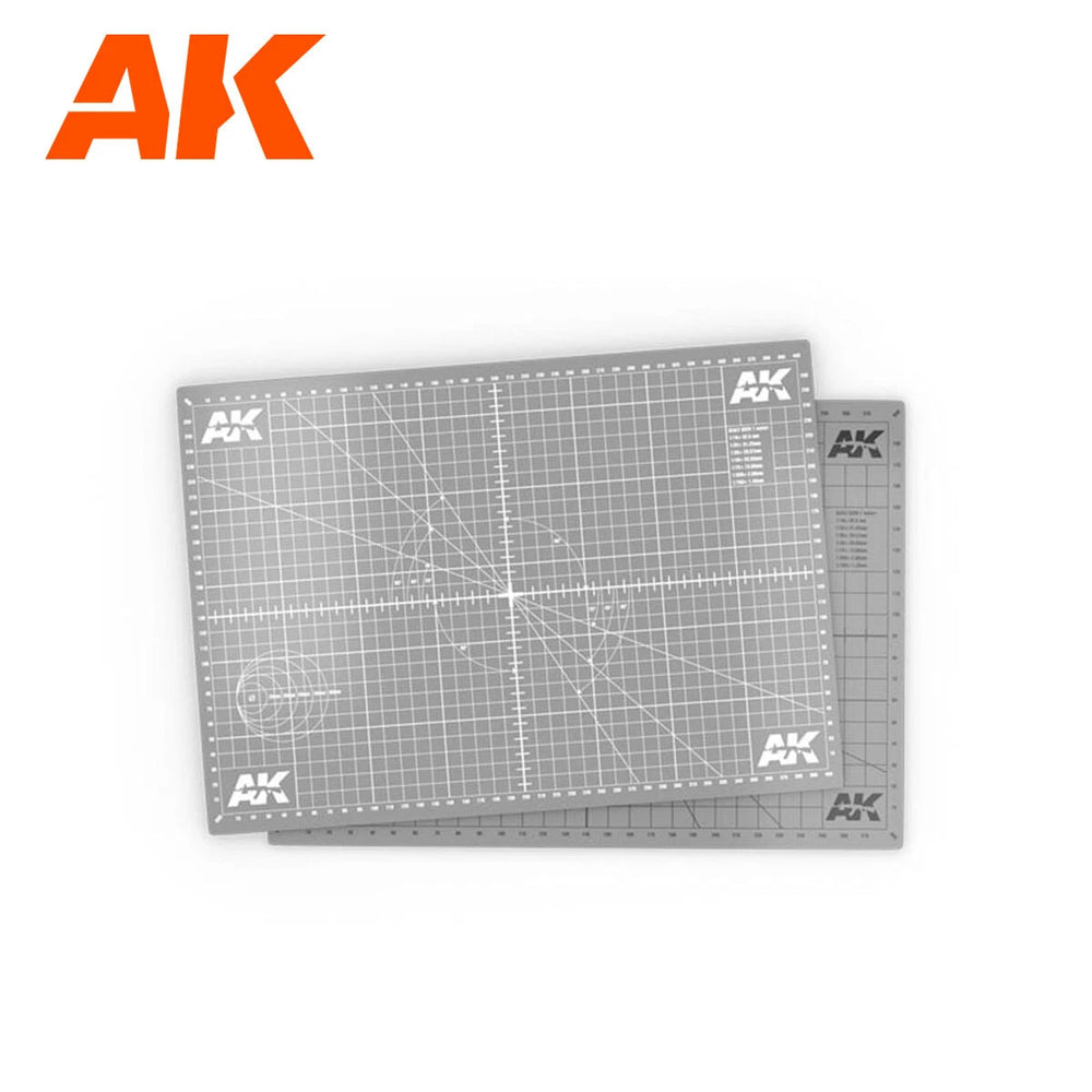 AK Interactive Scale Cutting Mat A3 – Self-Healing Craft Mat | Hobby Heaven