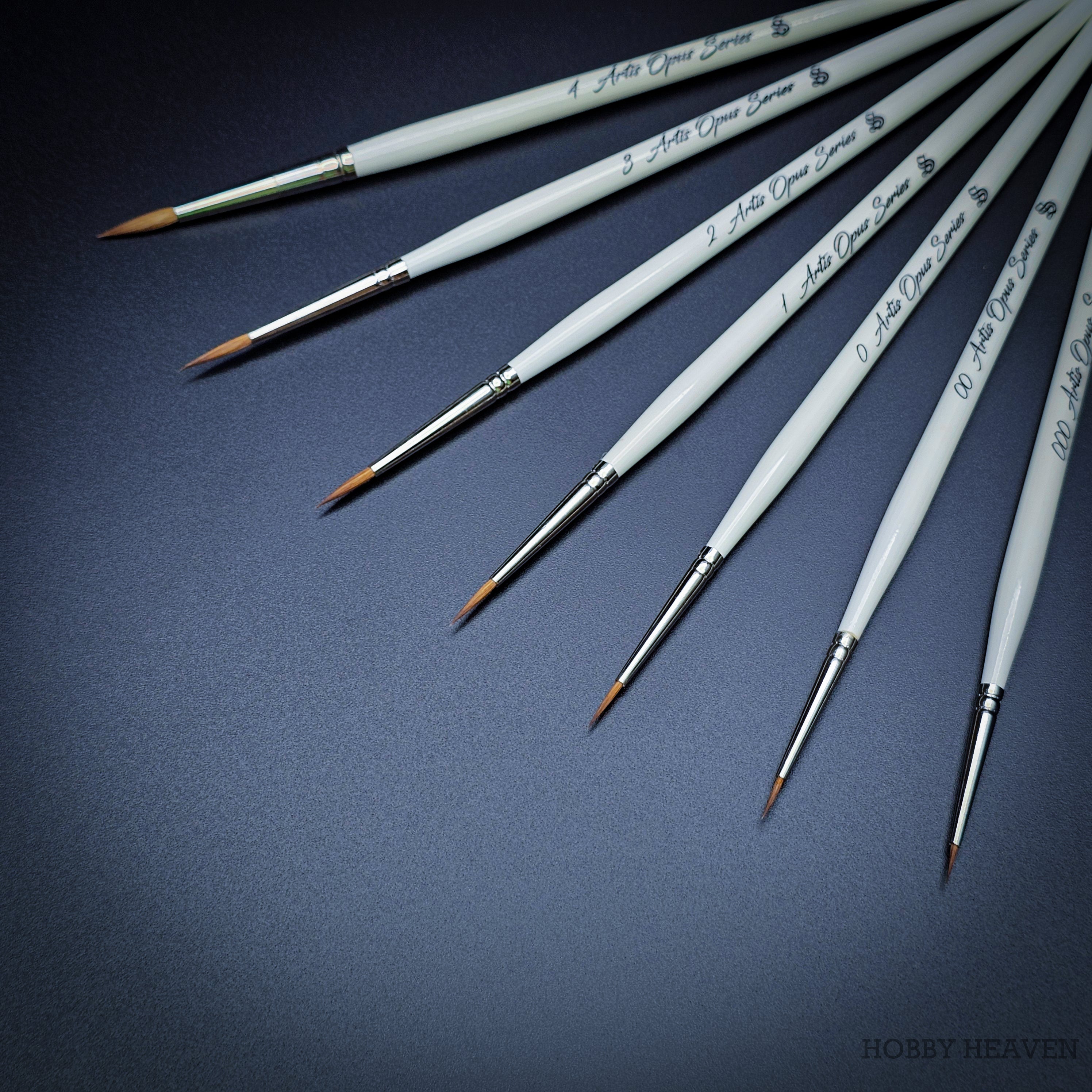 Artis Opus Series S Kolinsky Sable Brushes | Premium Miniature Painting ...