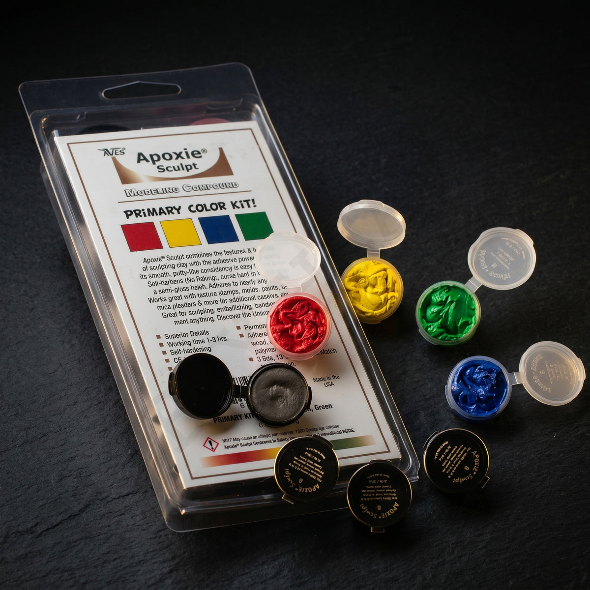 Aves Apoxie Sculpt Colour Tray Primary | Hobby Heaven | Hobby Heaven
