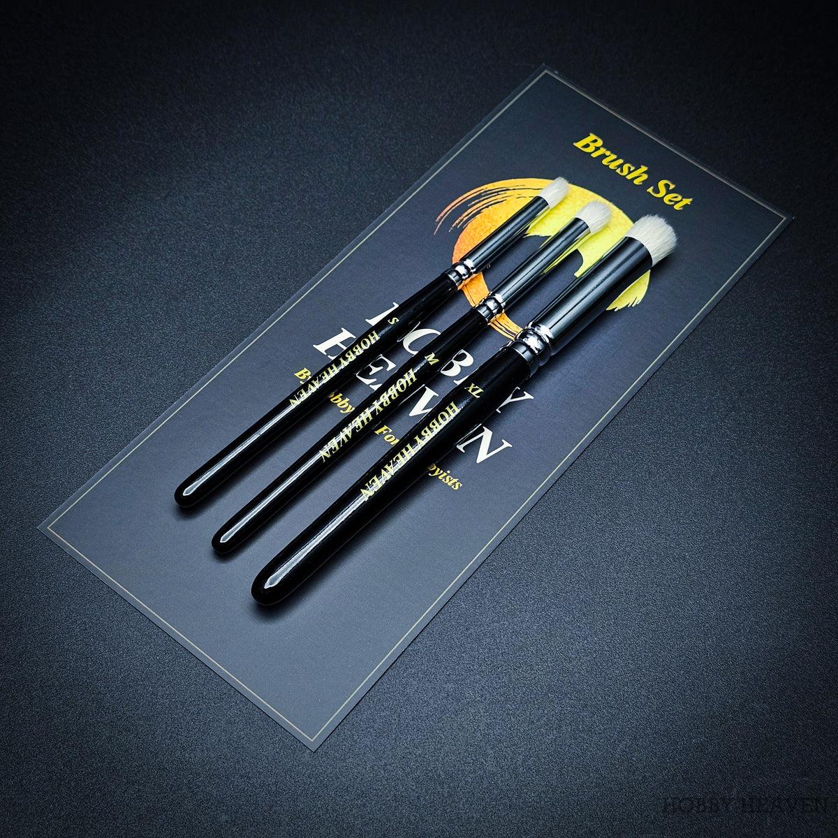 3-Piece Dry Brush Set S/M/L for Miniatures | Hobby Heaven Brushes ...