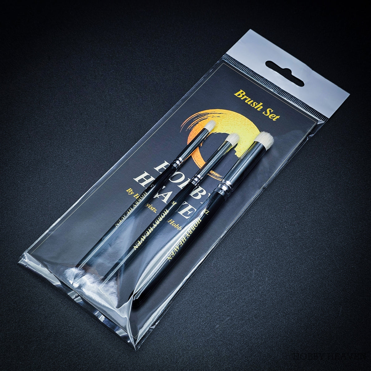 3-Piece Dry Brush Set S/M/L for Miniatures | Hobby Heaven Brushes ...