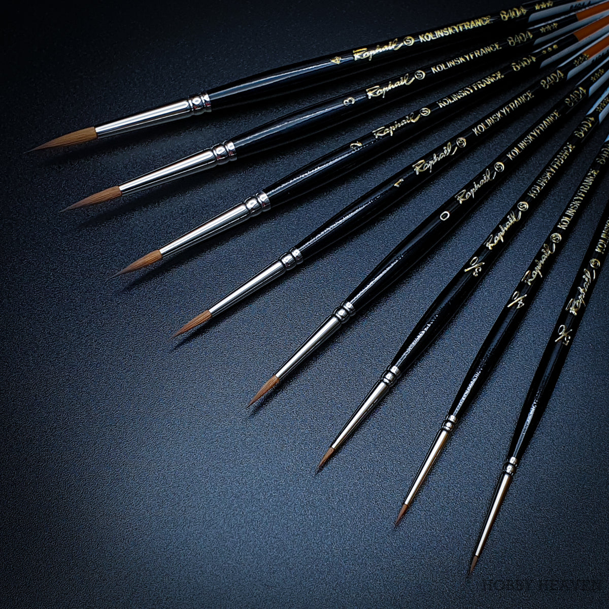 Raphael Kolinsky Sable Series 8404 Brushes | Premium Artist Tools ...