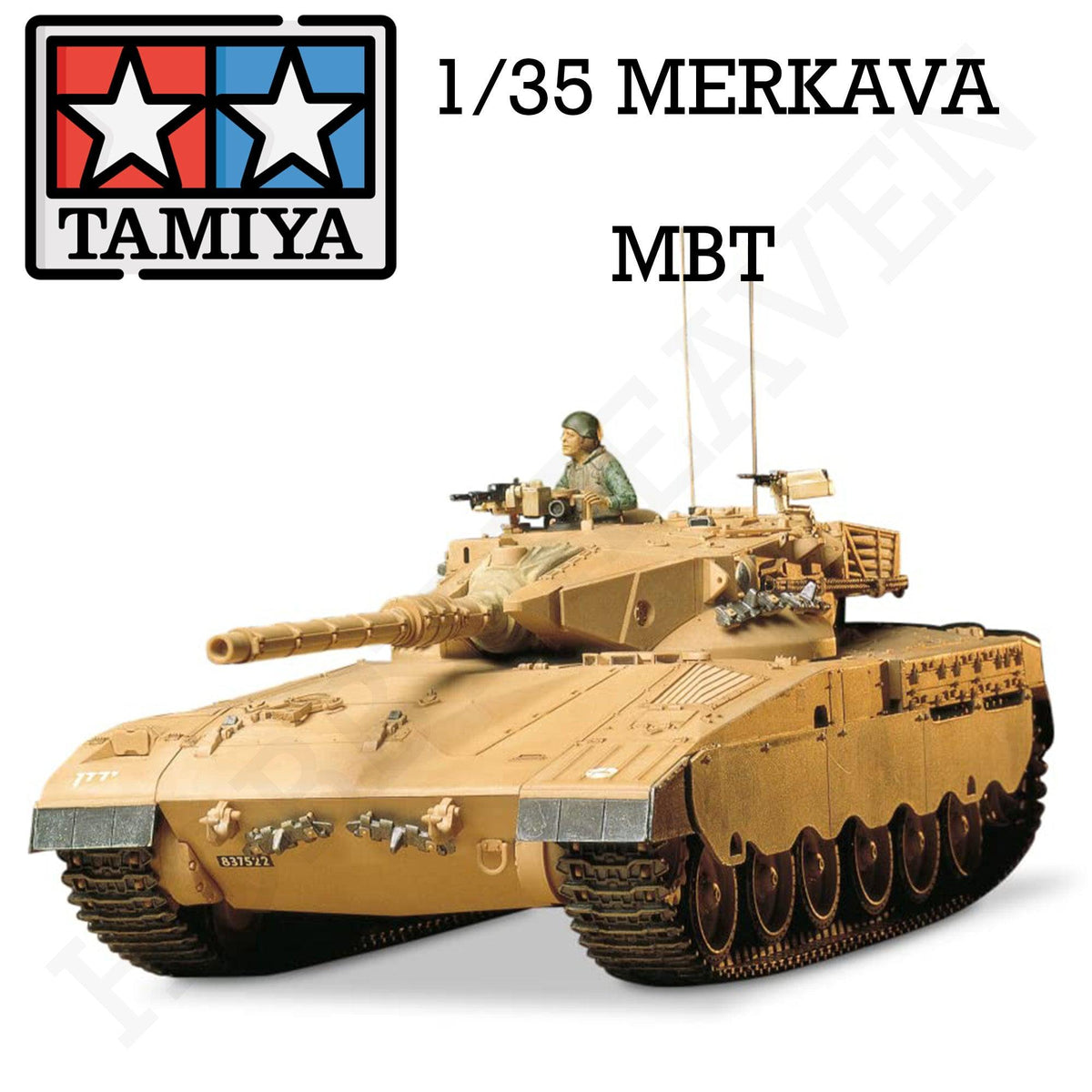 Tamiya 1/35 Scale Israel Merkava MBT Model Kit 35127 | Hobby Heaven