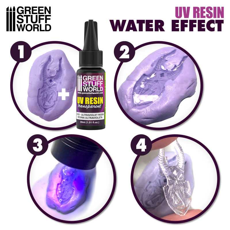 UV Resin Water Effect 30ml – Transparent UV Curing Resin | Hobby Heaven