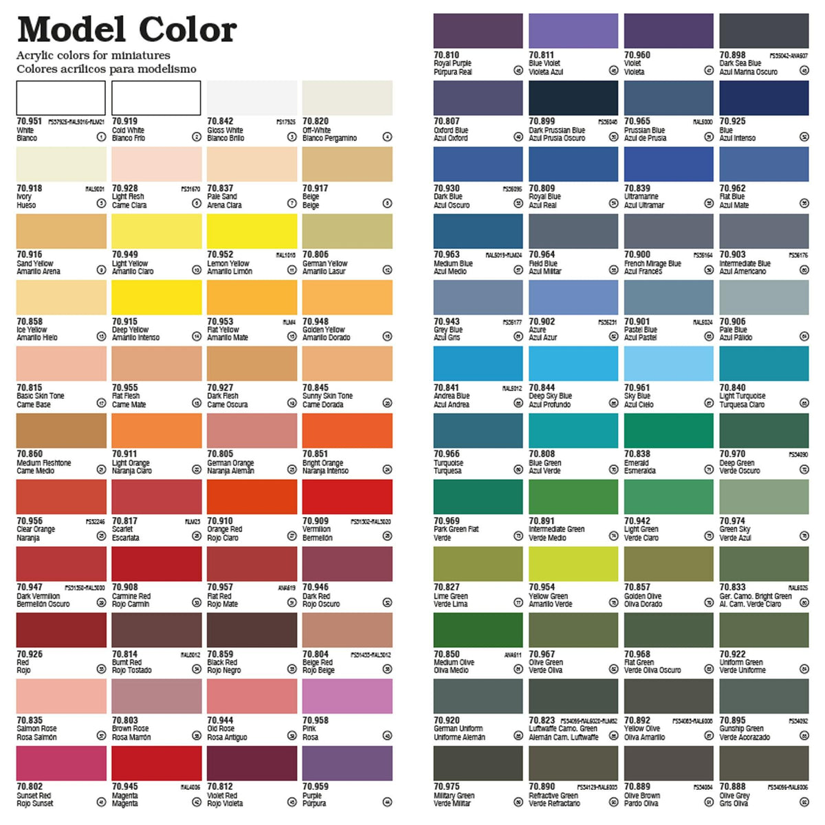 Vallejo Yellow Ochre Model Color 70.913 | Hobby Heaven