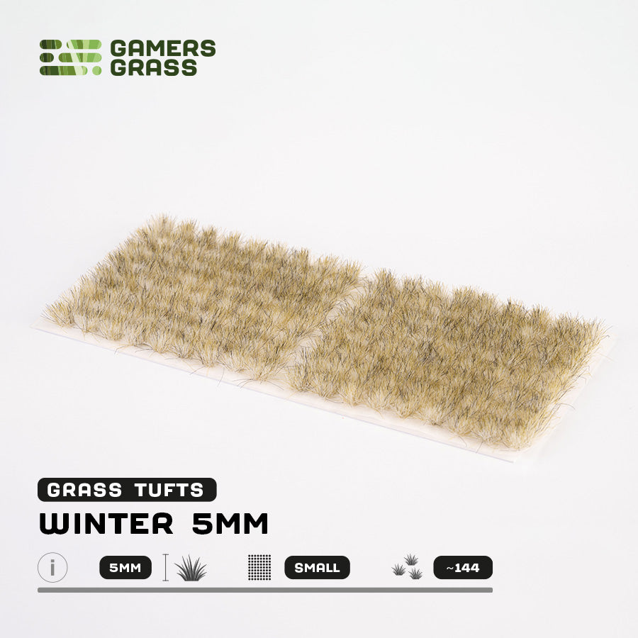 Winter 5mm - Small Tufts | Authentic Frozen Vegetation for Dioramas ...
