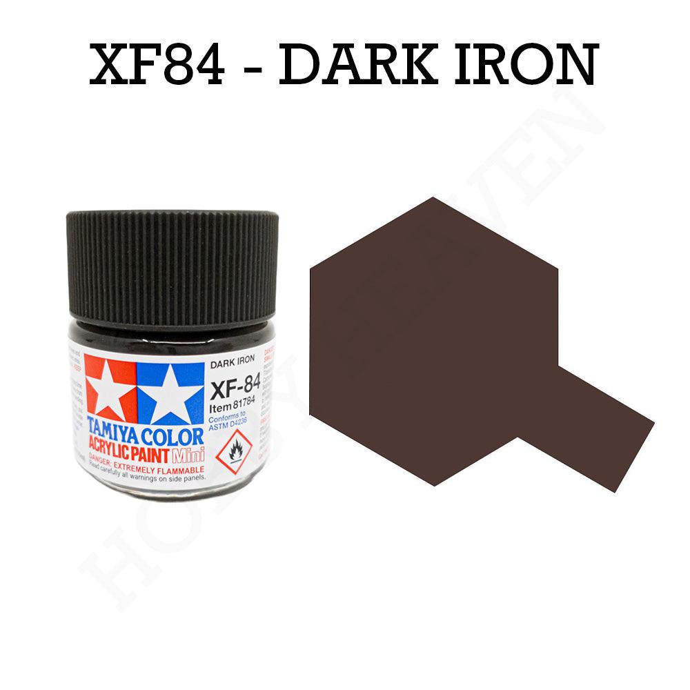 Tamiya Acrylic Mini Xf-84 Dark Iron Paint 10ml | Hobby Heaven