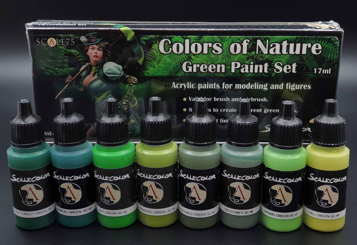 Scale75 Colors of Nature Paint Set (8 Paints) | Hobby Heaven
