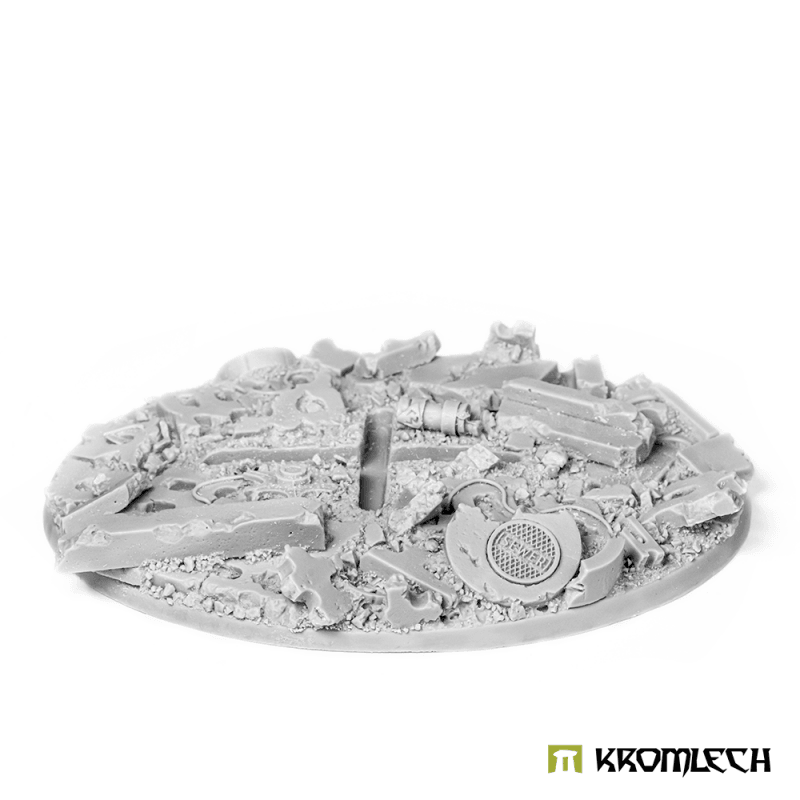 Kromlech Concrete Slabs Oval 120mm flyer (1) KRRB021 | Hobby Heaven