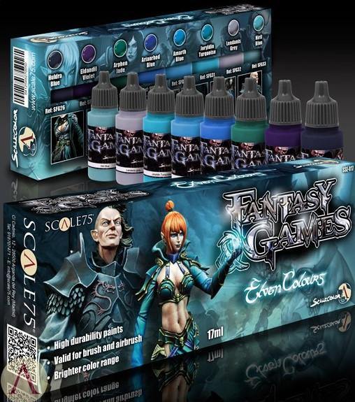 Scale75 Elven Colours Paint Set (8 Paints) | Hobby Heaven