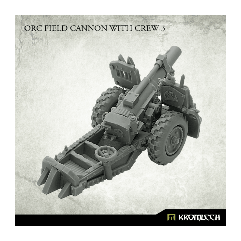 Kromlech Orc Field Cannon with Crew 3 (3) KRM146 | Hobby Heaven