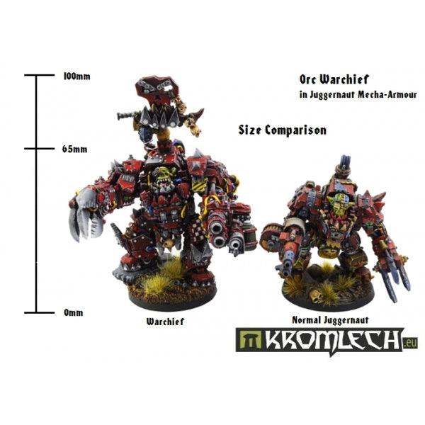 Kromlech Orc Warchief in Juggernaut Mecha-Armour (1) KRM054 | Hobby Heaven