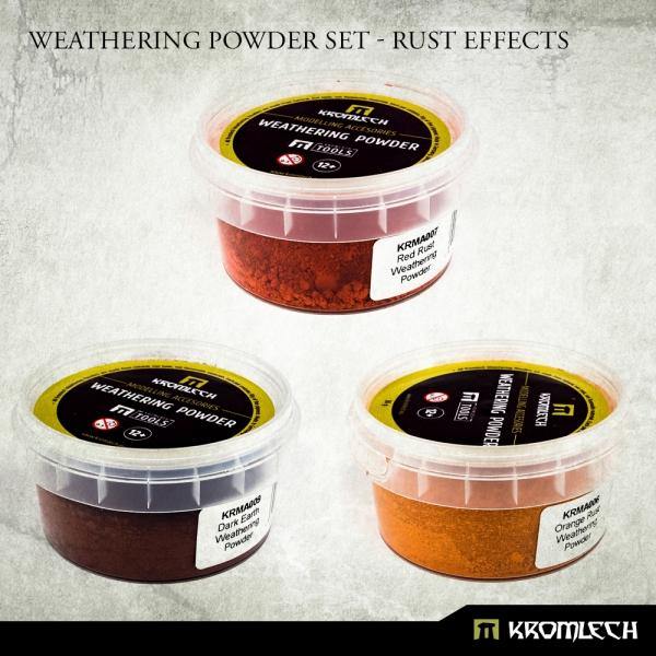 Kromlech Weathering Powder Set - Rust Effects KRMA016 | Hobby Heaven